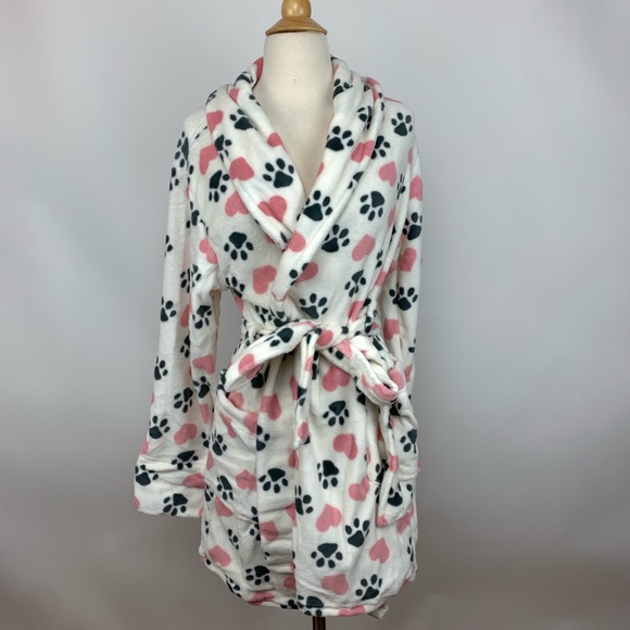 PJ Salvage | Intimates & Sleepwear | P J Salvage Heart Paw Print Belted ...